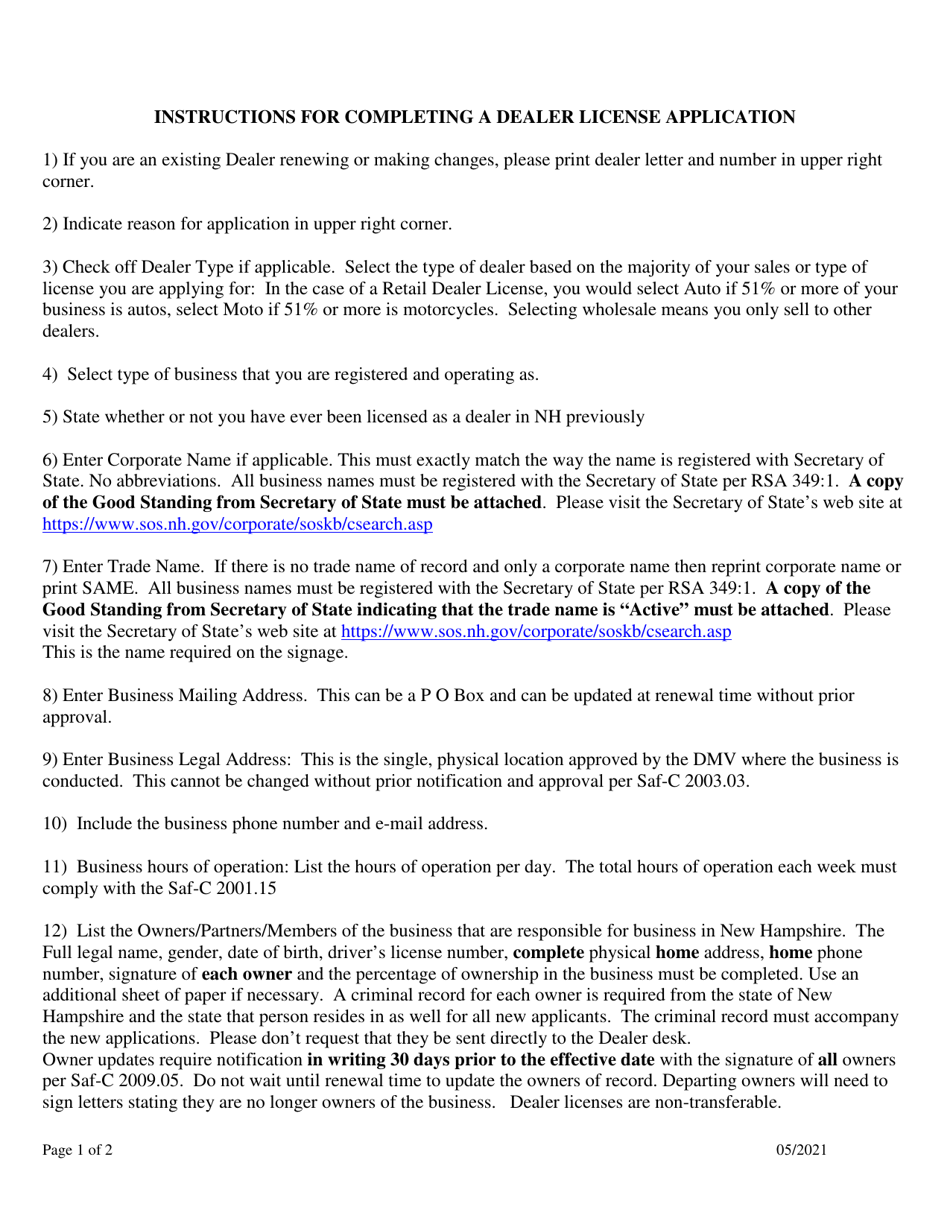 Form RDMV735 Download Fillable PDF or Fill Online Application for ...