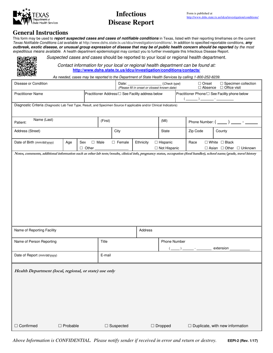 Form EEPI-2 - Fill Out, Sign Online and Download Fillable PDF, Texas ...