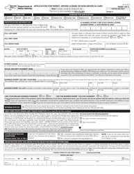 New York State Department of Motor Vehicles Forms PDF templates ...