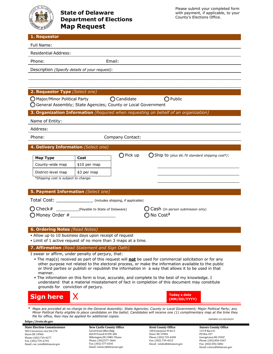 Form DMFM001 - Fill Out, Sign Online and Download Fillable PDF ...