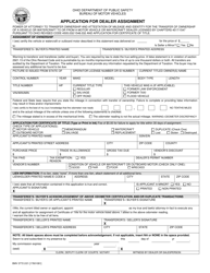 Form BMV3772 - Fill Out, Sign Online and Download Printable PDF, Ohio | Templateroller