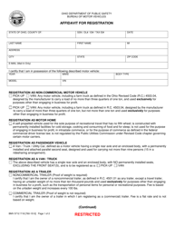 Form BMV5712 Download Printable PDF or Fill Online Affidavit for ...
