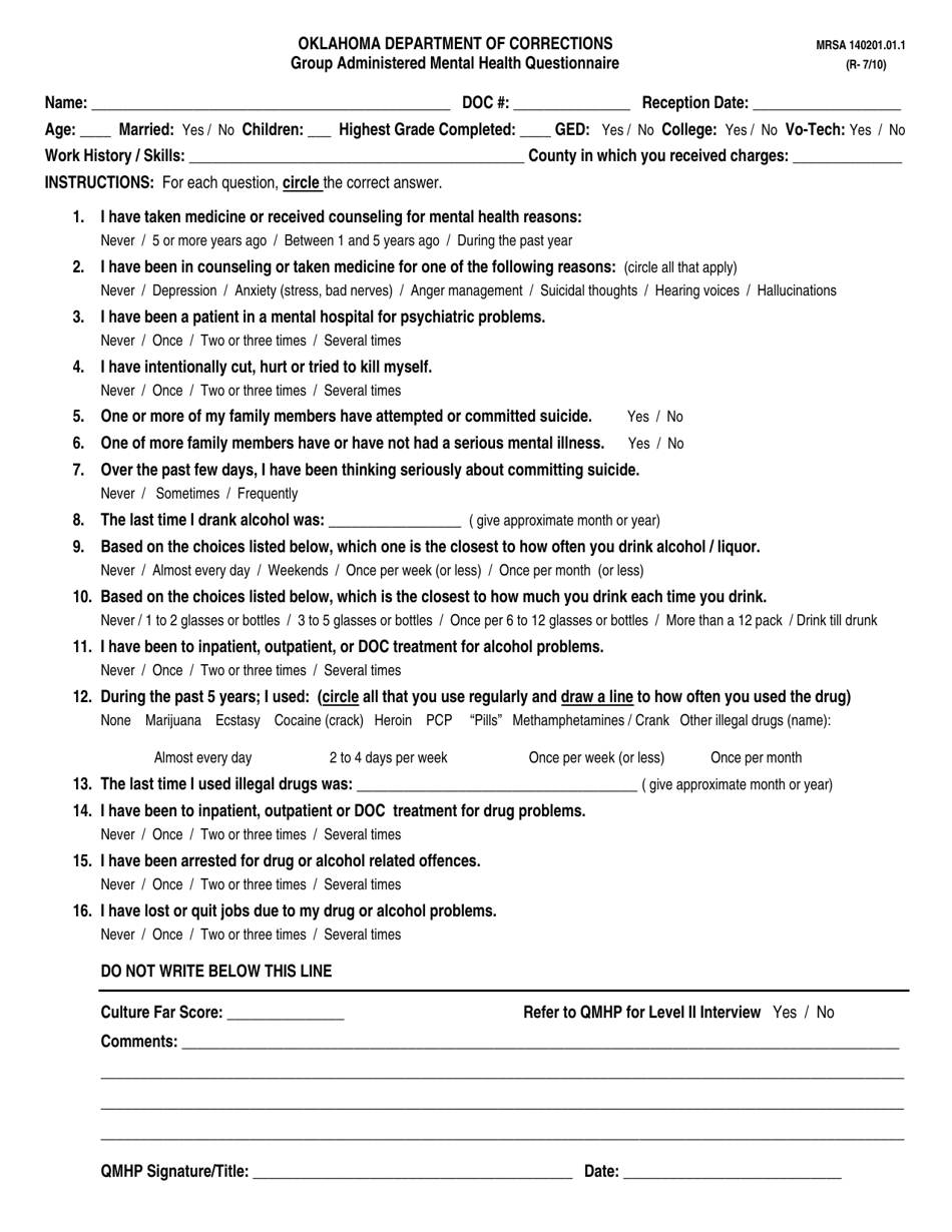 Form MSRM140201.01.1 - Fill Out, Sign Online and Download Printable PDF ...