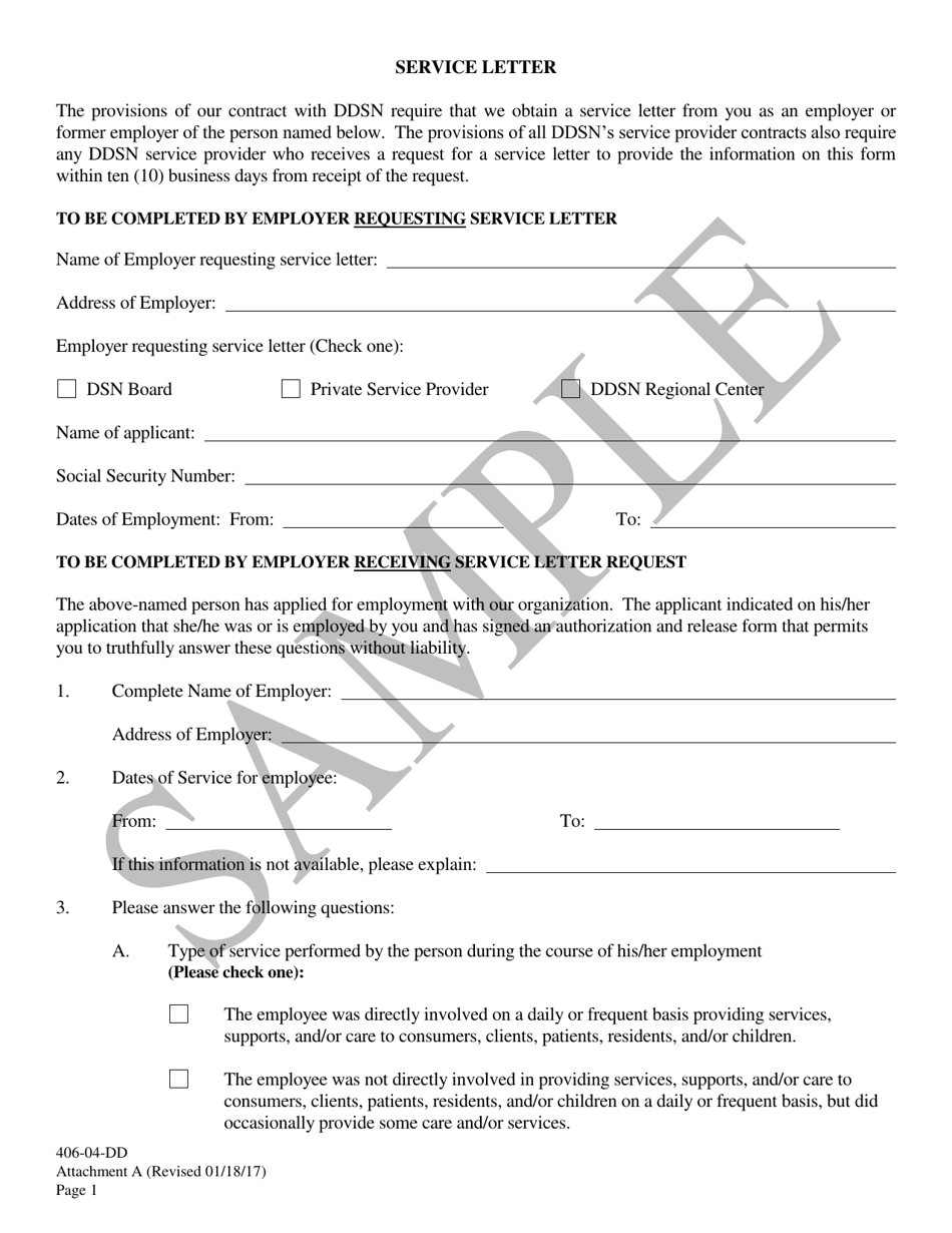 South Carolina Service Letter - Sample - Fill Out, Sign Online and ...