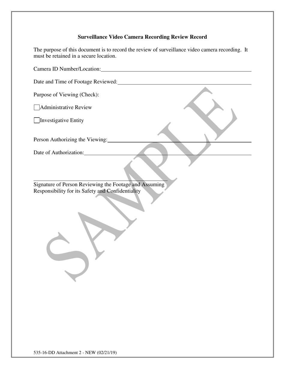 South Carolina Surveillance Video Camera Recording Review Record ...