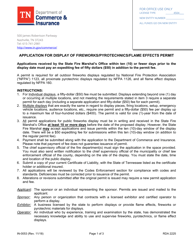 Utah Application for Fireworks License Special Effects Operator ...