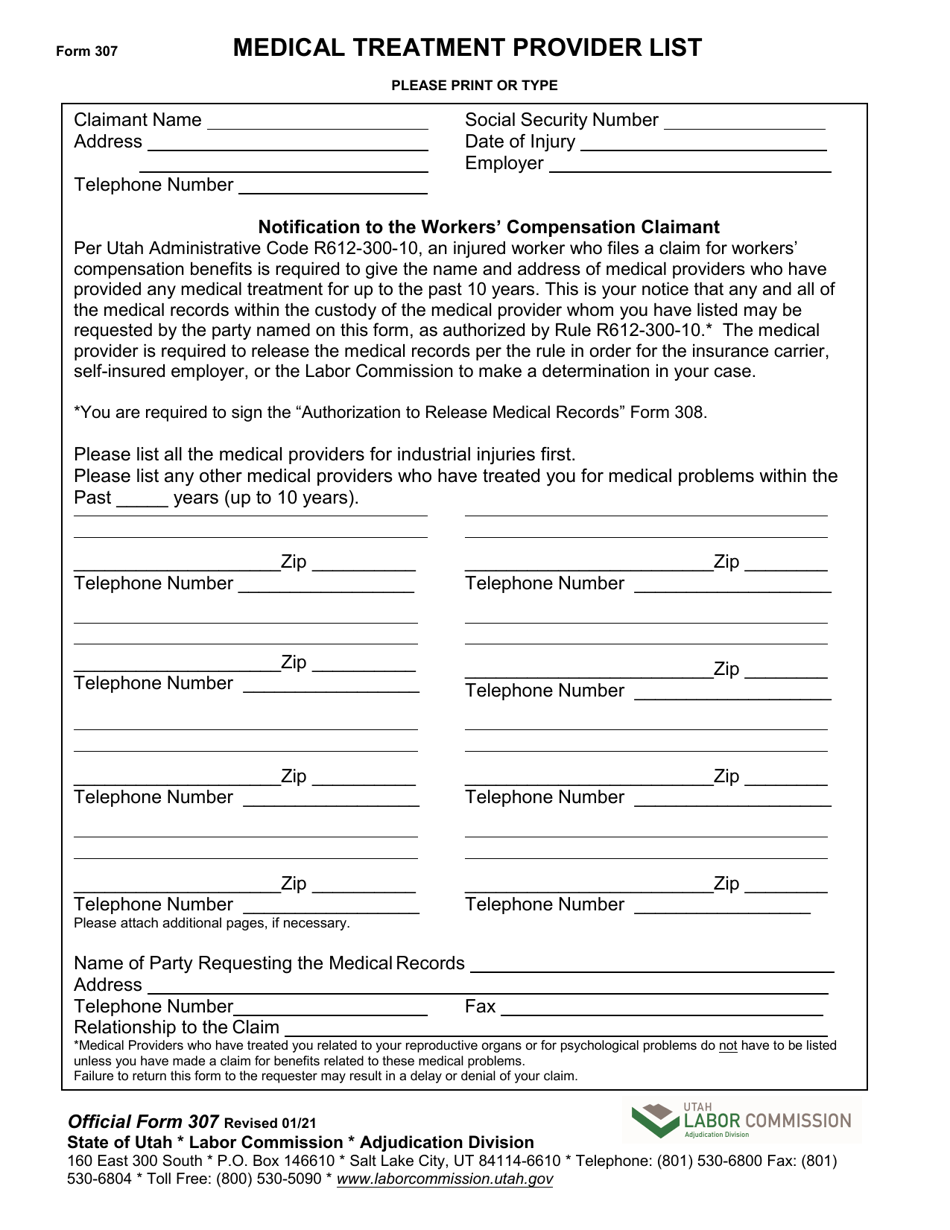 Official Form 307 - Fill Out, Sign Online and Download Fillable PDF ...