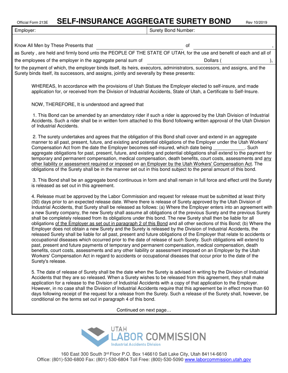 Official Form 213E - Fill Out, Sign Online and Download Fillable PDF ...