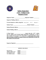 Utah Atv Vehicle Type Request Form - Fill Out, Sign Online and Download ...