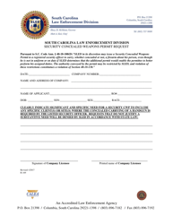 Form R-169 Download Printable PDF or Fill Online Security Concealed ...