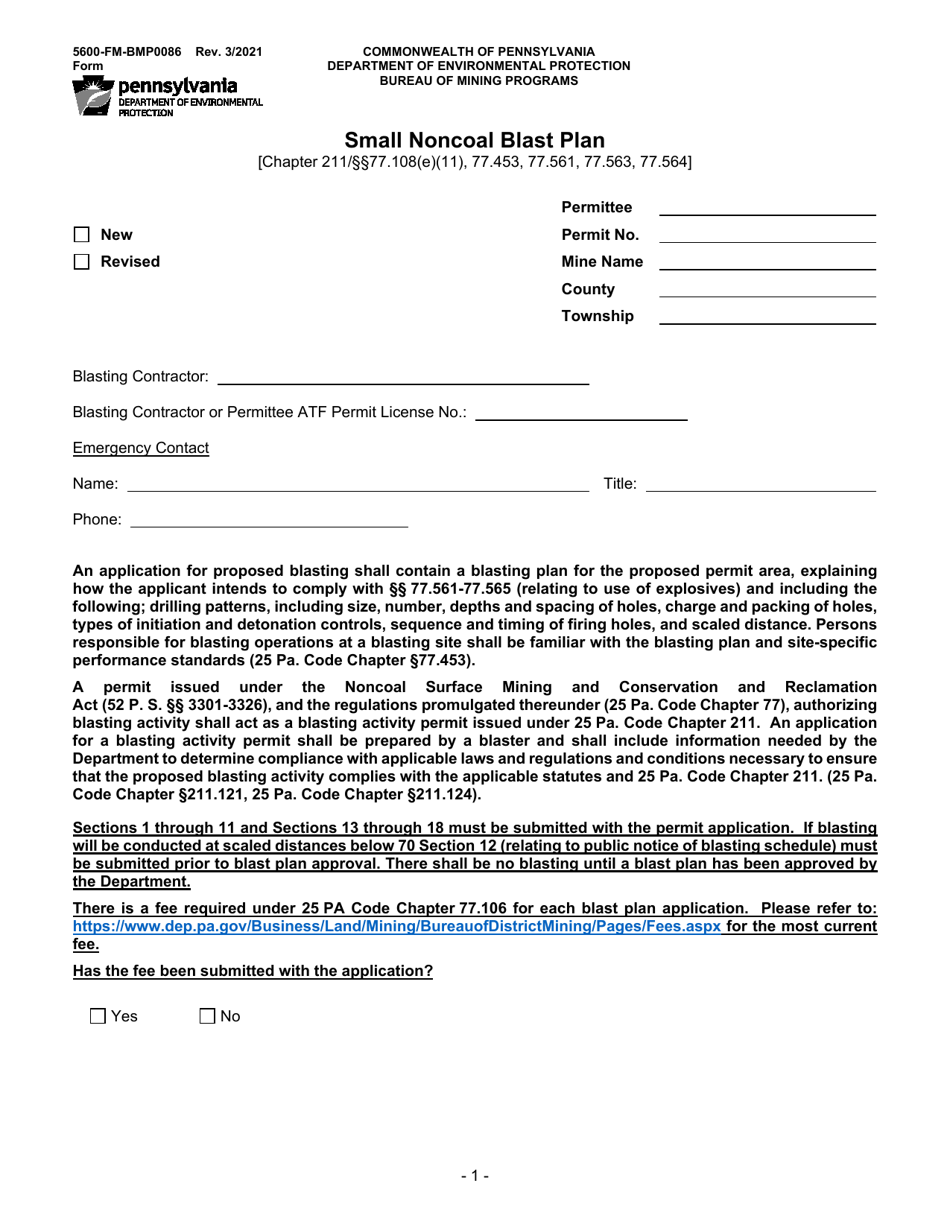 Form 5600-FM-BMP0086 - Fill Out, Sign Online and Download Printable PDF ...