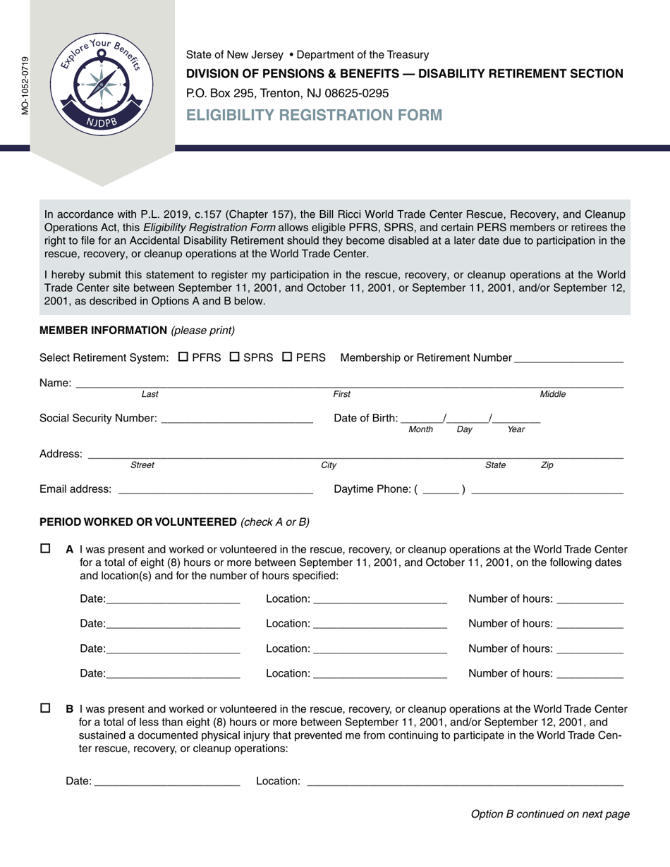Form MO-1052 - Fill Out, Sign Online and Download Printable PDF, New ...