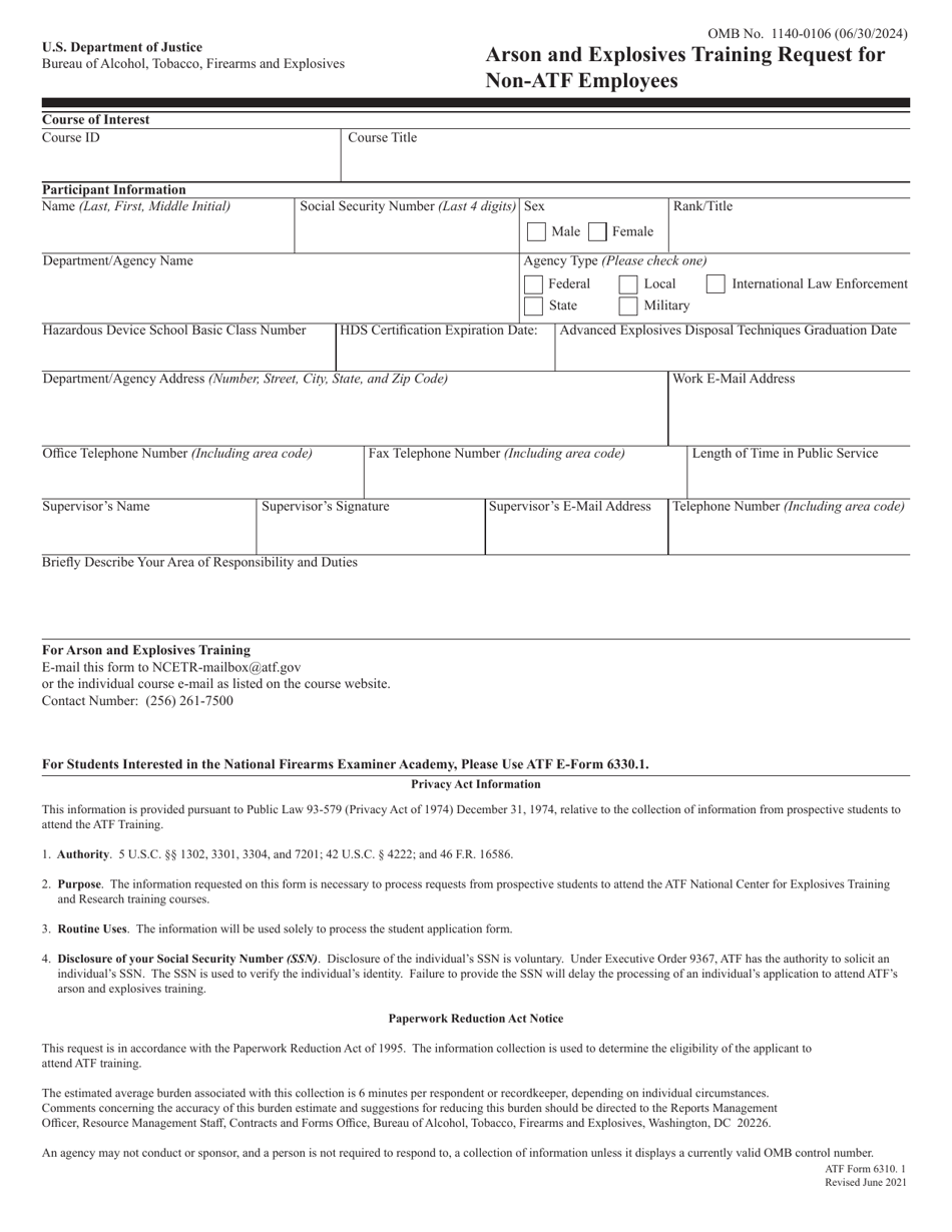 ATF Form 6310.1 - Fill Out, Sign Online and Download Fillable PDF ...