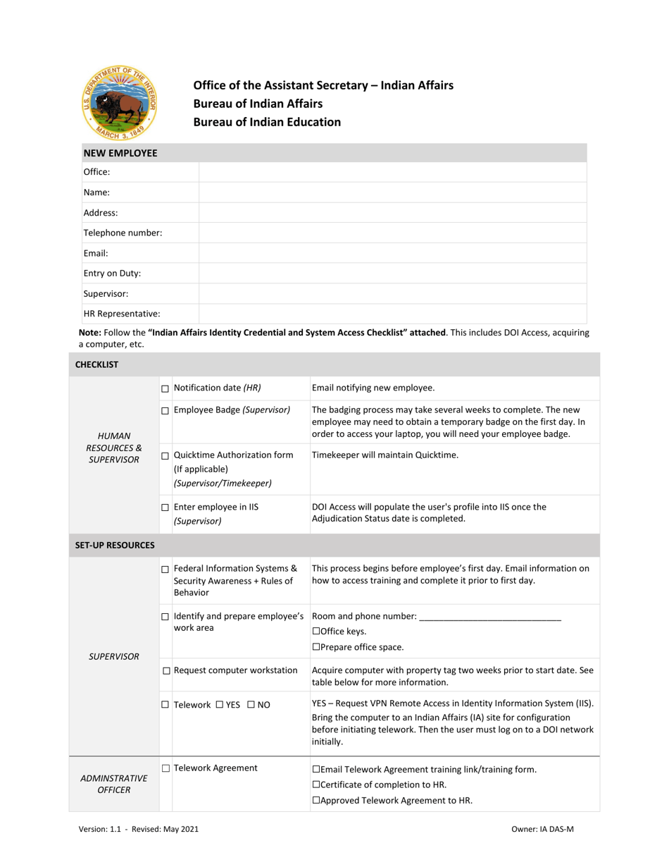 New Employee Onboarding Checklist - Fill Out, Sign Online and Download ...