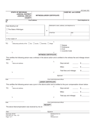 Form MC201 - Fill Out, Sign Online and Download Fillable PDF, Michigan ...