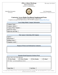 Louisiana Access Badge Enrollment Form - Fill Out, Sign Online and ...