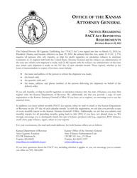 Kansas Federal Pact Act Registration Form - Fill Out, Sign Online and ...