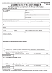 MOD Form 5010A - Fill Out, Sign Online and Download Fillable PDF, United Kingdom | Templateroller