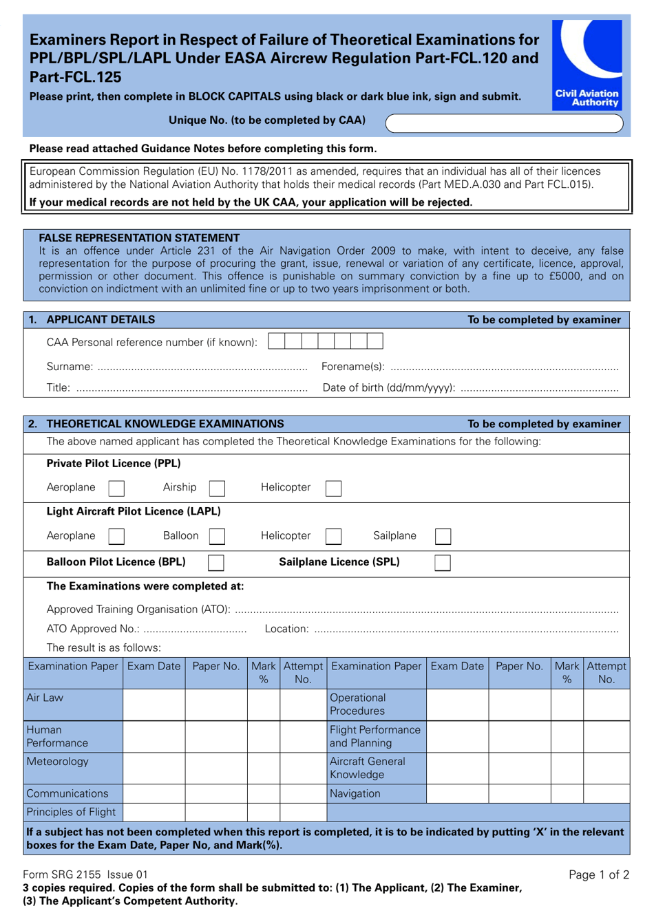 Form SRG2155 - Fill Out, Sign Online and Download Printable PDF, United Kingdom | Templateroller