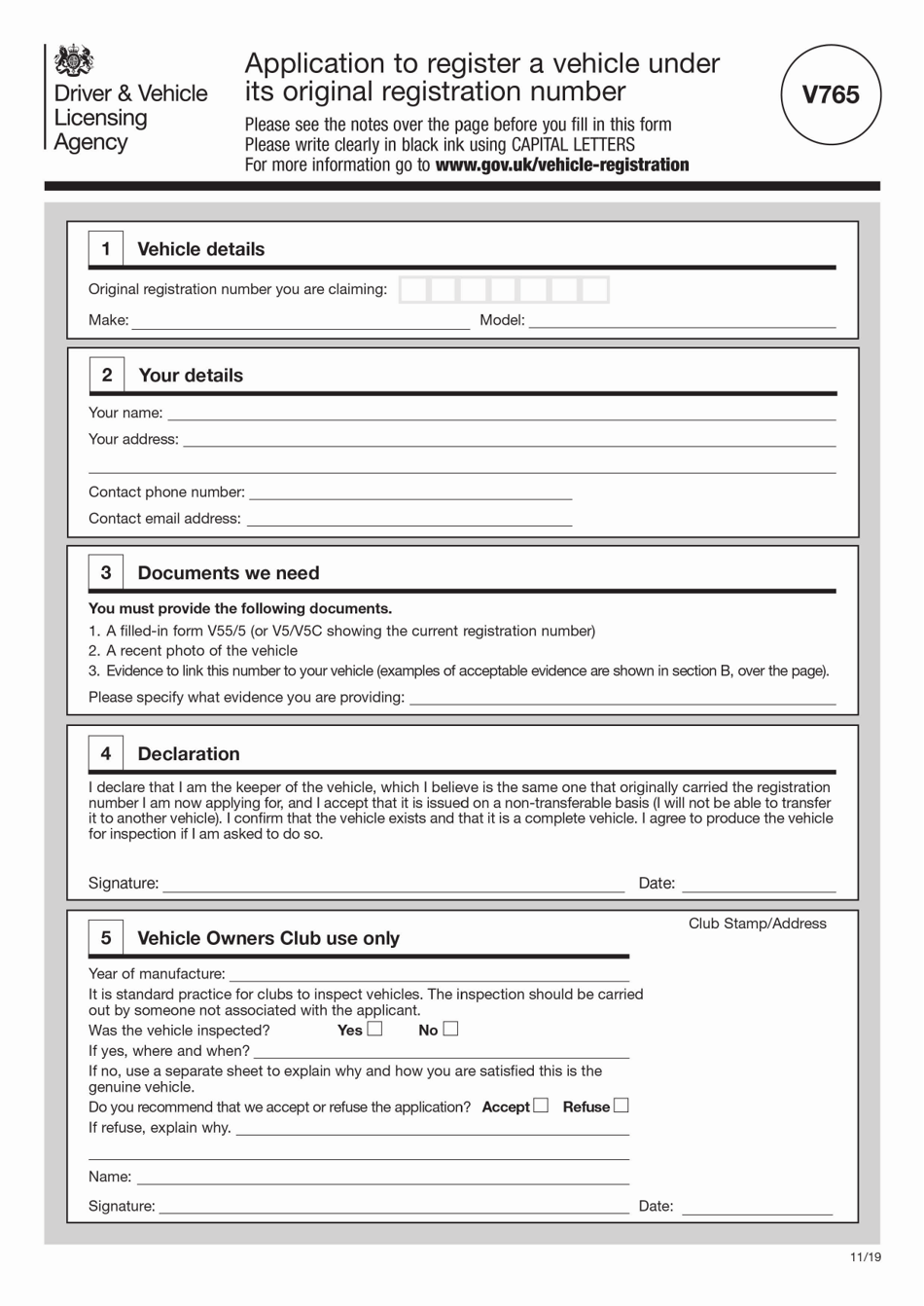 Form V765 - Fill Out, Sign Online and Download Printable PDF, United ...