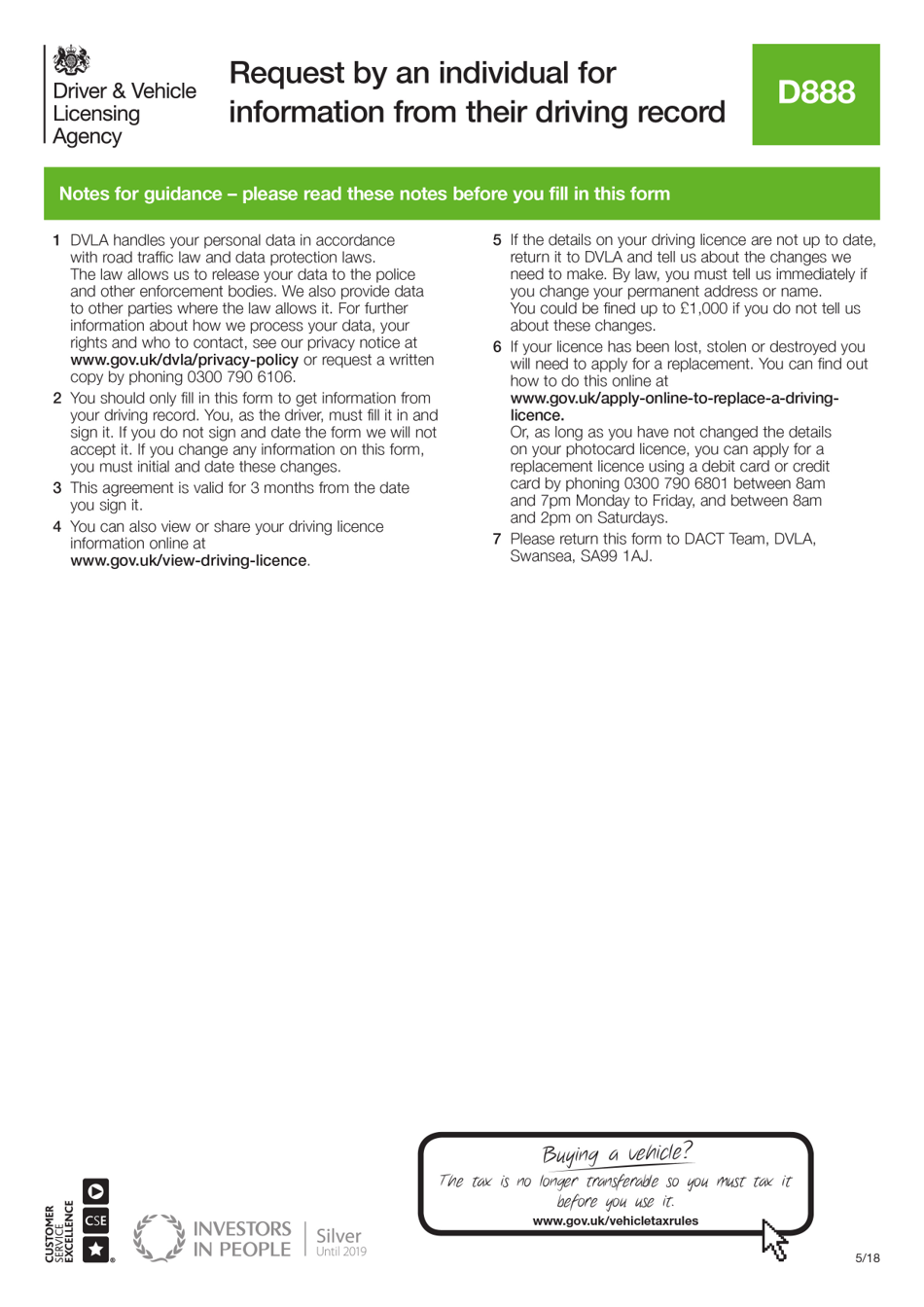 Form D888 - Fill Out, Sign Online and Download Printable PDF, United ...