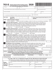 Form 763-S - 2020 - Fill Out, Sign Online and Download Fillable PDF ...