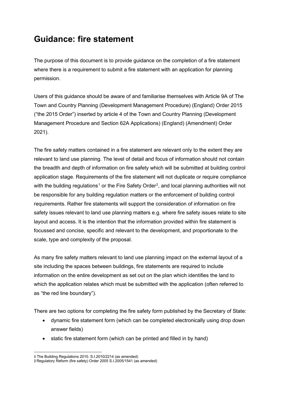 Download Instructions for Fire Statement Form PDF | Templateroller