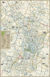 Texas Austin Bike Map - Fill Out, Sign Online and Download PDF | Templateroller