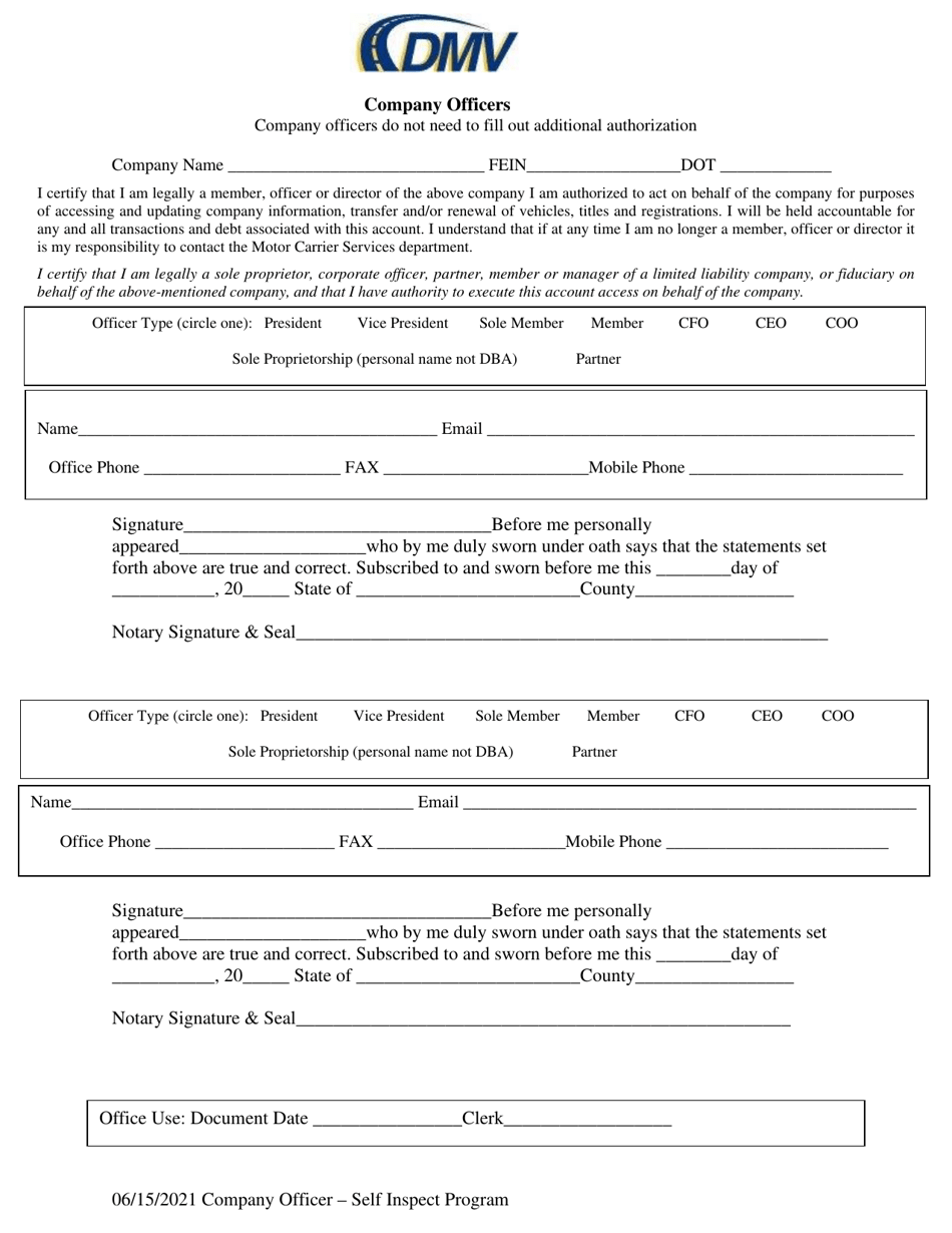 Delaware Company Officer Application - Fill Out, Sign Online and ...