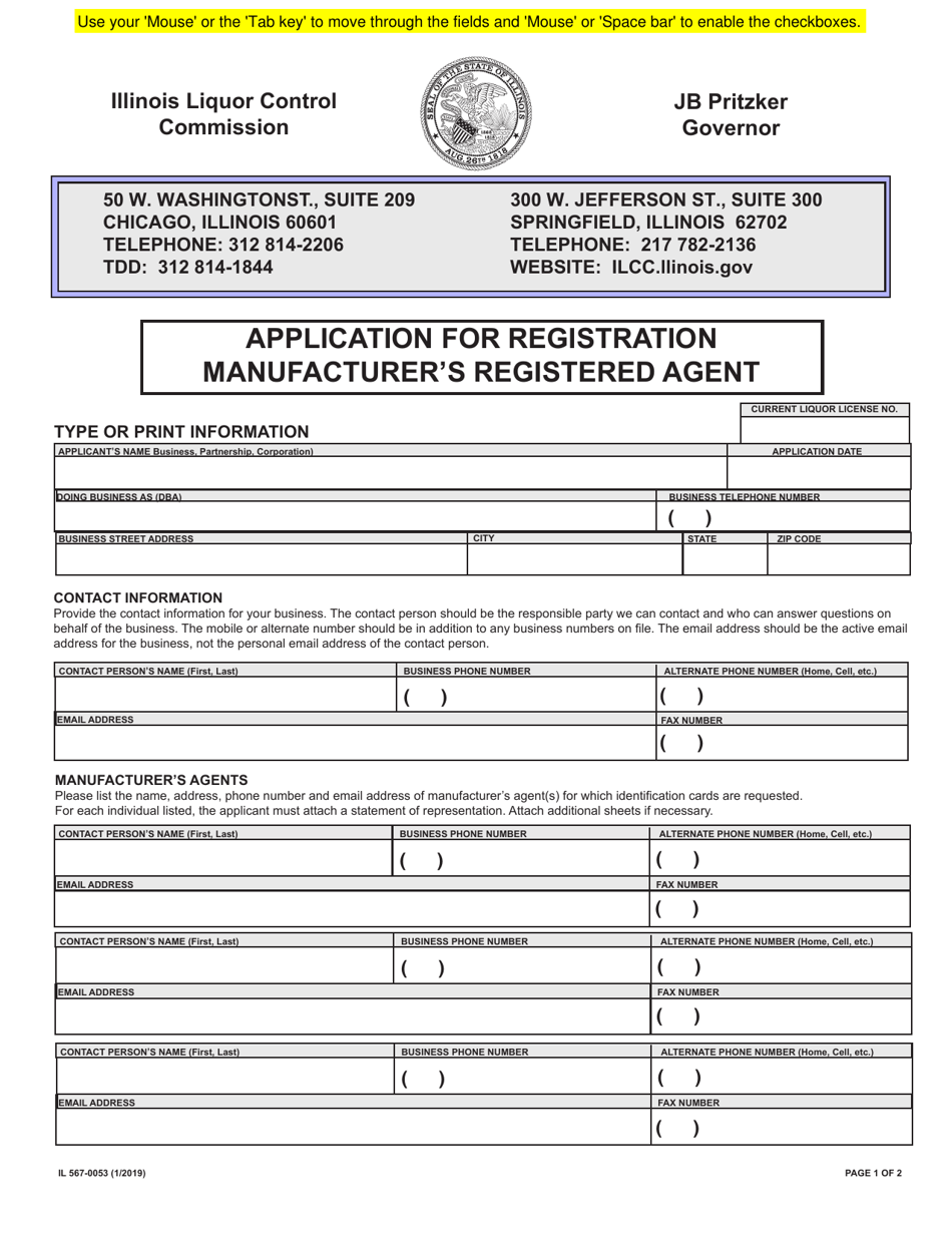 Form IL567-0053 - Fill Out, Sign Online and Download Fillable PDF ...