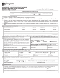 Form MV-41 Download Fillable PDF or Fill Online Application for ...