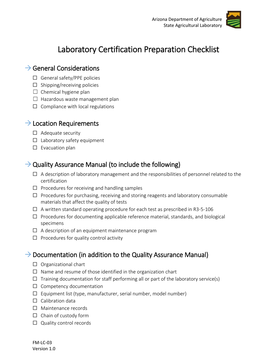 Form FM-LC-03 - Fill Out, Sign Online and Download Printable PDF ...