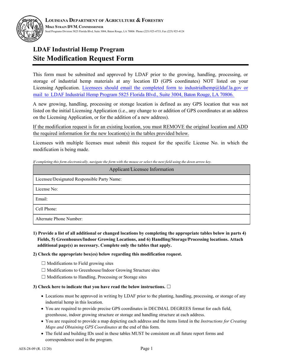 Form AES-28-09 - Fill Out, Sign Online and Download Fillable PDF ...