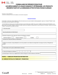 Health Canada Forms PDF templates. download Fill and print for free ...