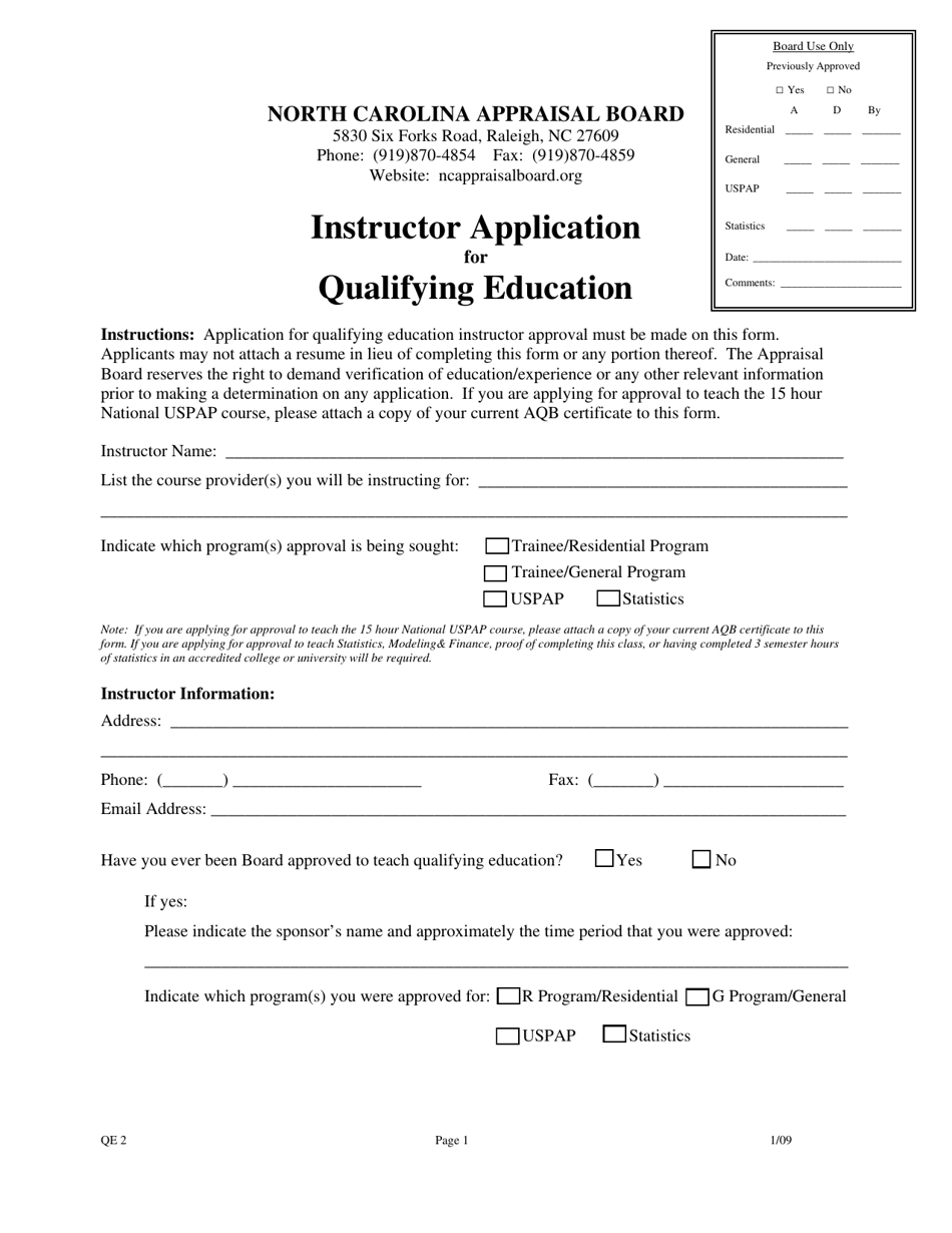 Form QE2 - Fill Out, Sign Online and Download Fillable PDF, North ...