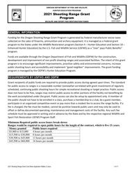 Oregon Application for Cost-Share - Fill Out, Sign Online and Download PDF | Templateroller