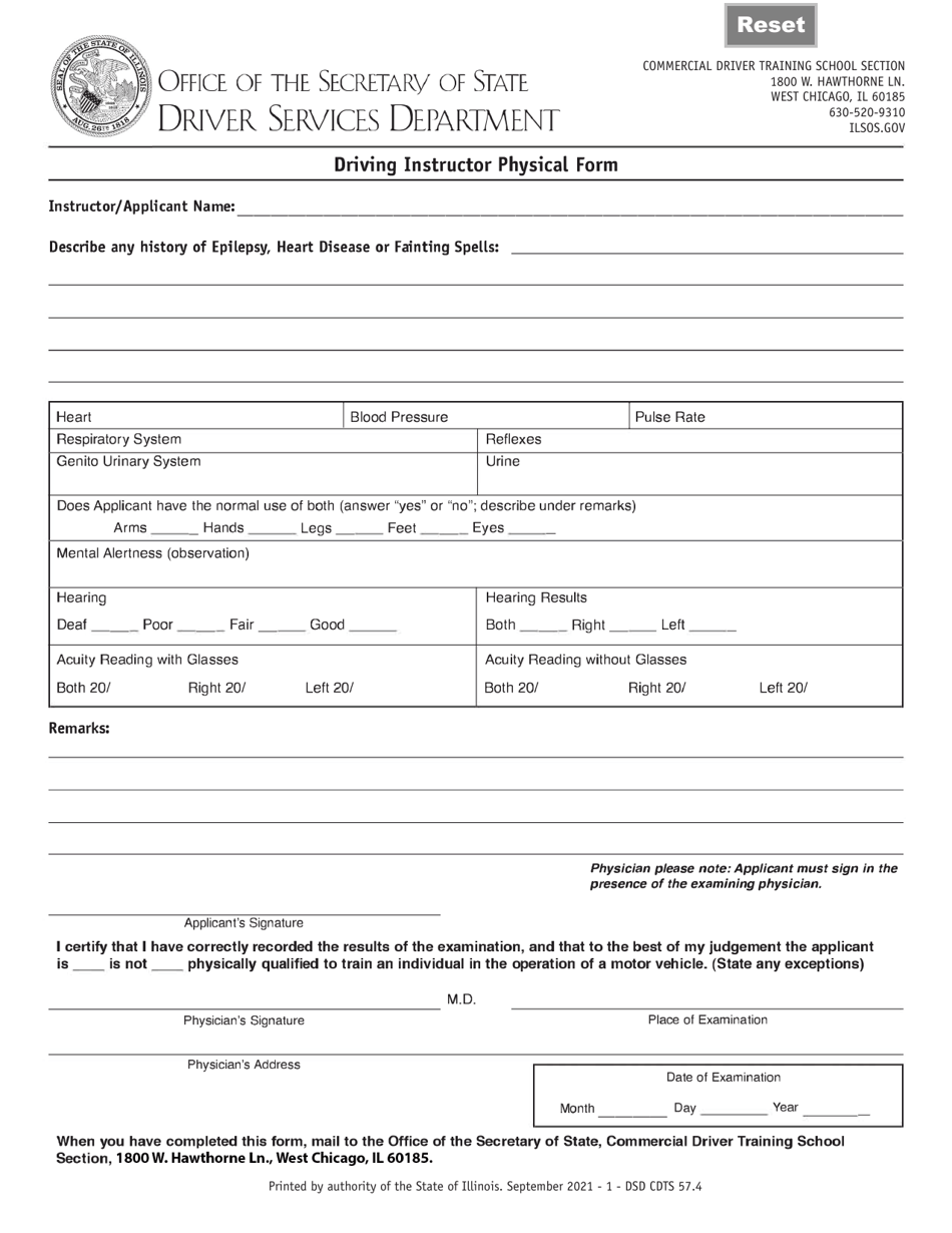 Form DSD CDTS57 - Fill Out, Sign Online and Download Fillable PDF ...