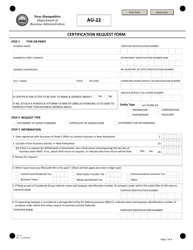 New Hampshire Department of Revenue Administration Forms PDF templates ...