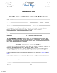 Nevada Department of Education Forms PDF templates. download Fill and ...