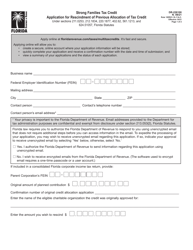 Form DR-512 - Fill Out, Sign Online and Download Printable PDF, Florida ...