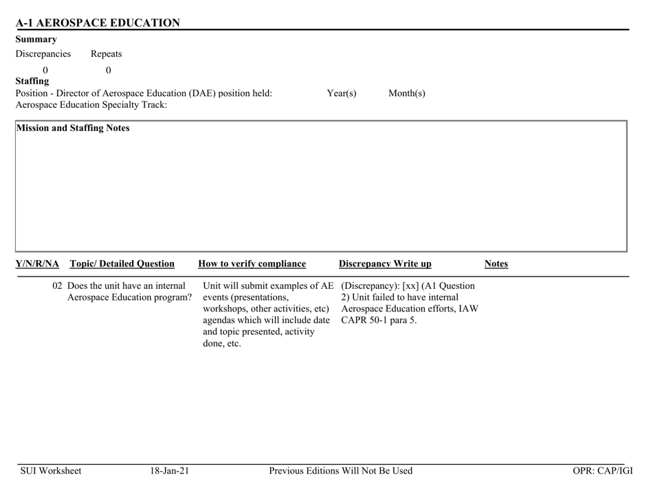 Form A-1 - Fill Out, Sign Online and Download Fillable PDF | Templateroller