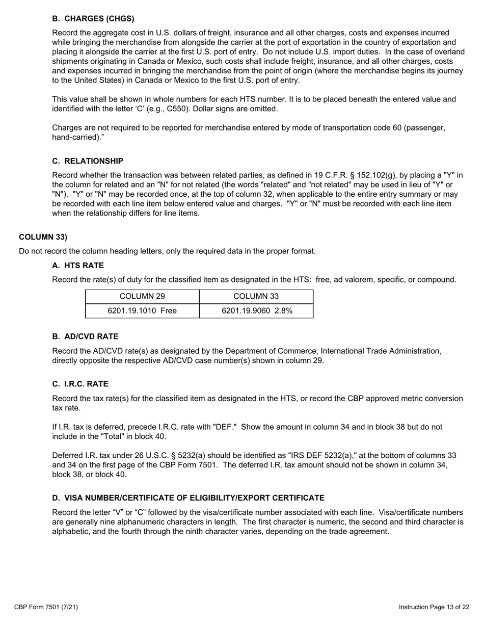 CBP Form 7501 - Fill Out, Sign Online and Download Fillable PDF ... CBP Form 7501 - Fill Out, Sign Online and Download Fillable PDF ...