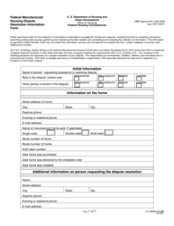 Arkansas Dispute Resolution Appeal Form Download Fillable PDF ...
