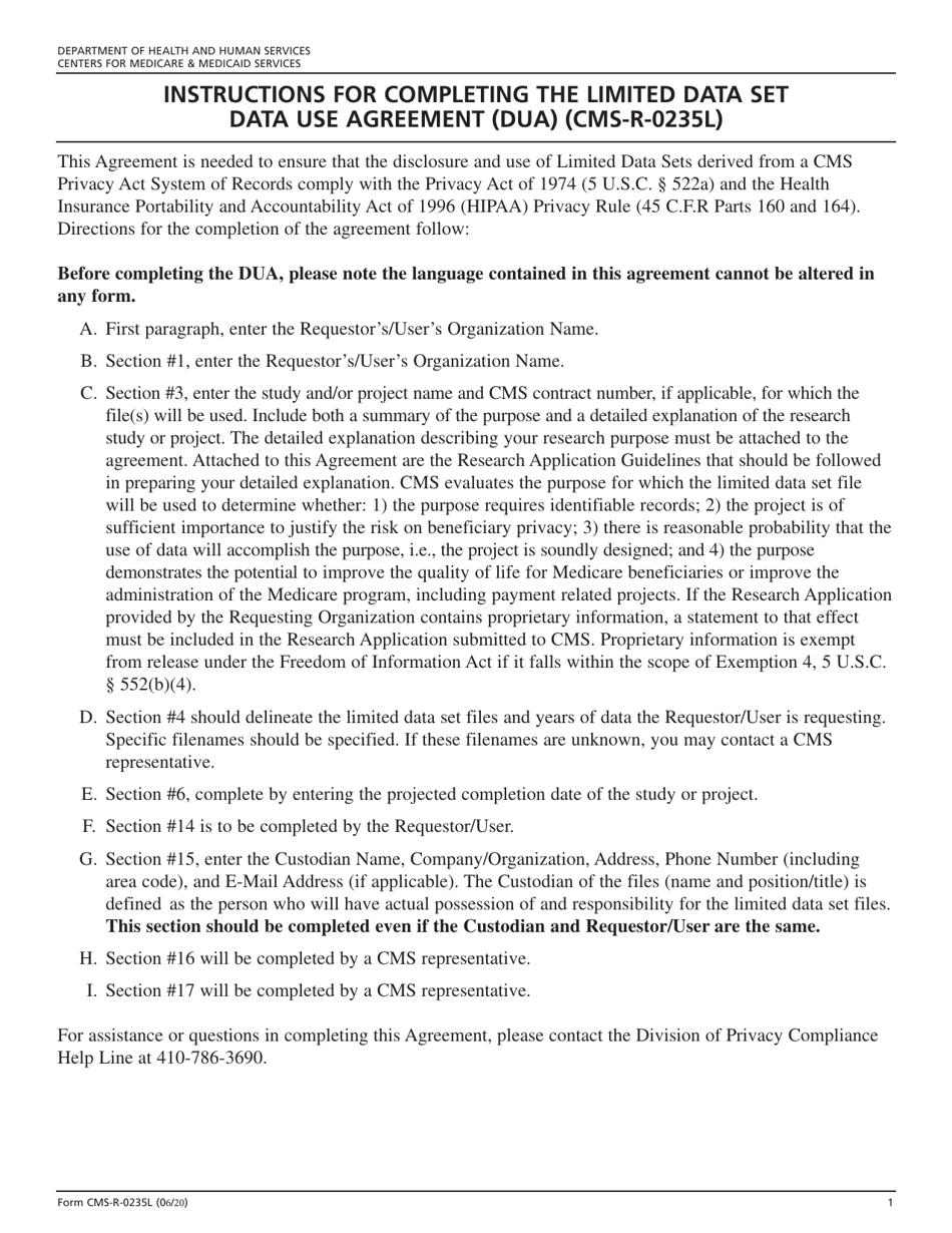 Form CMS-R-0235L - Fill Out, Sign Online and Download Fillable PDF ...