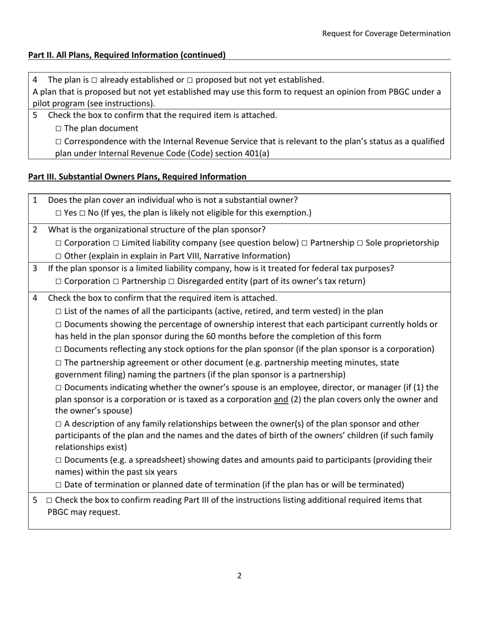 Request For Coverage Determination Download Fillable Pdf Templateroller