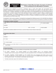 Arizona Form 5020 (ADOR11379) - Fill Out, Sign Online and Download ...