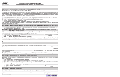 Form REG256A Download Fillable PDF or Fill Online Miscellaneous ...