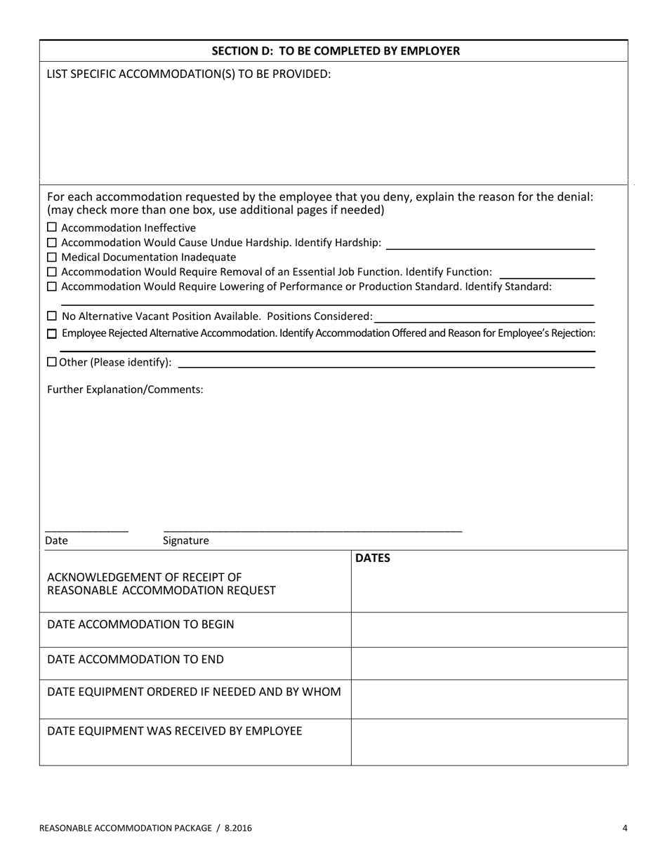 California Request for Reasonable Accommodation - Fill Out, Sign Online ... California Request for Reasonable Accommodation - Fill Out, Sign Online ...