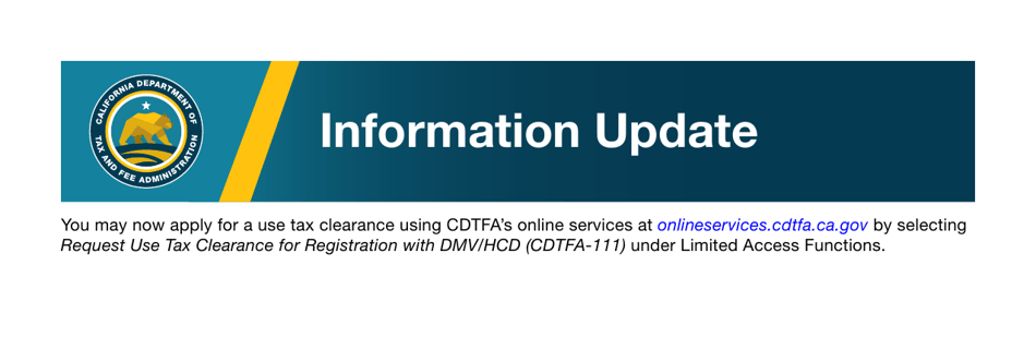 Form CDTFA-106 Download Fillable PDF or Fill Online Vehicle/Vessel Use ...