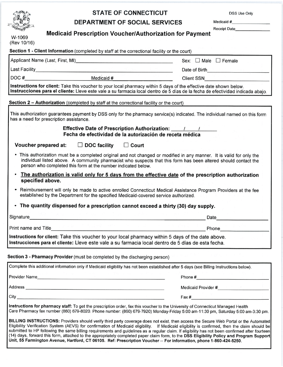 Form W-1069 - Fill Out, Sign Online and Download Printable PDF ...